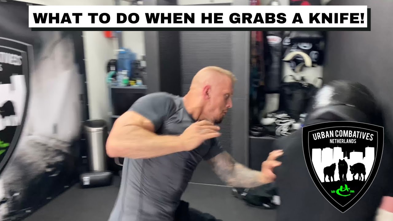 WHAT TO DO WHEN HE GRABS THE KNIFE! - YouTube