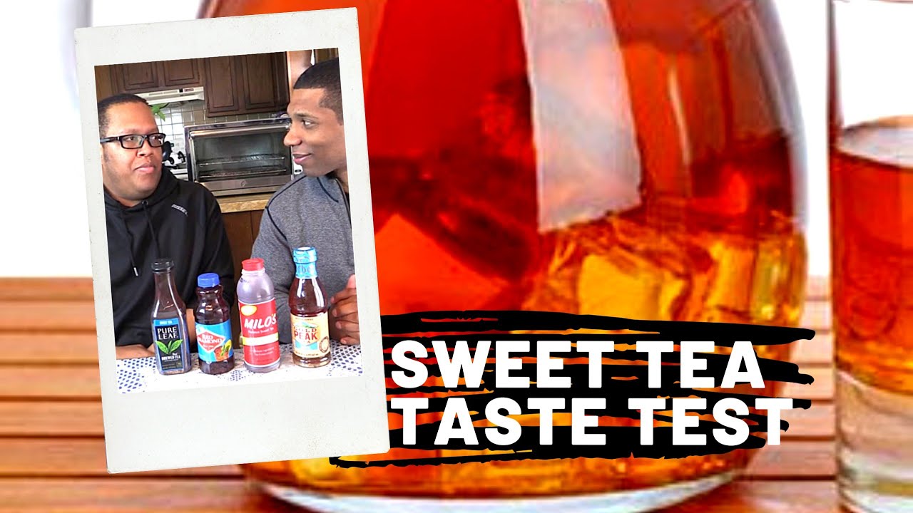 Sweet Tea Taste Test - YouTube