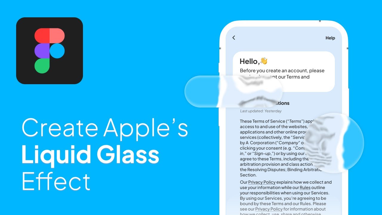 How to Create Apple’s Liquid Glass Effect in Figma | Tutorial #figma # ...