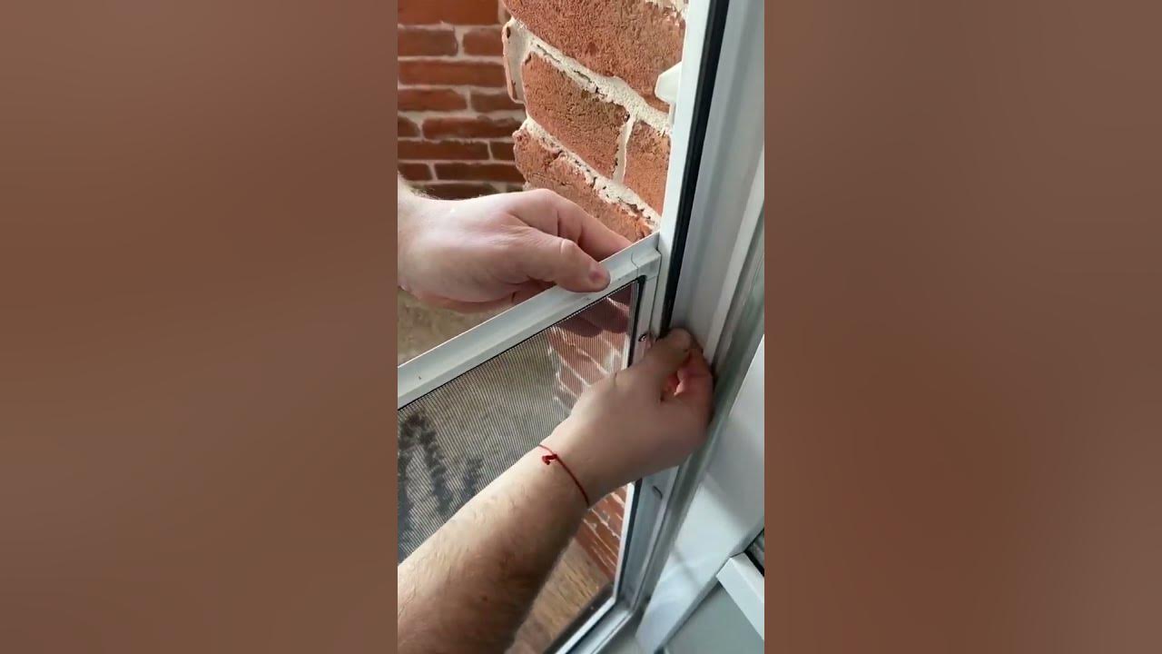 Новинка!!! Очень удобная москитная сетка на пластиковые окна БЕЗ ...
