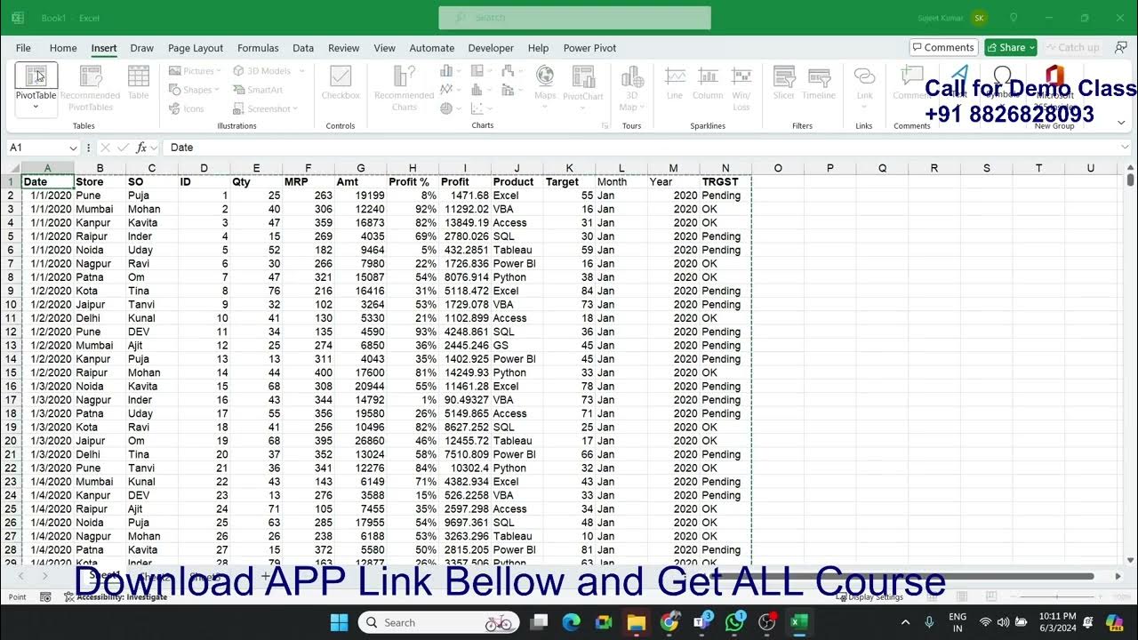 Day - 1 Power BI Dashboard Live Class with Sujeet Sir - YouTube