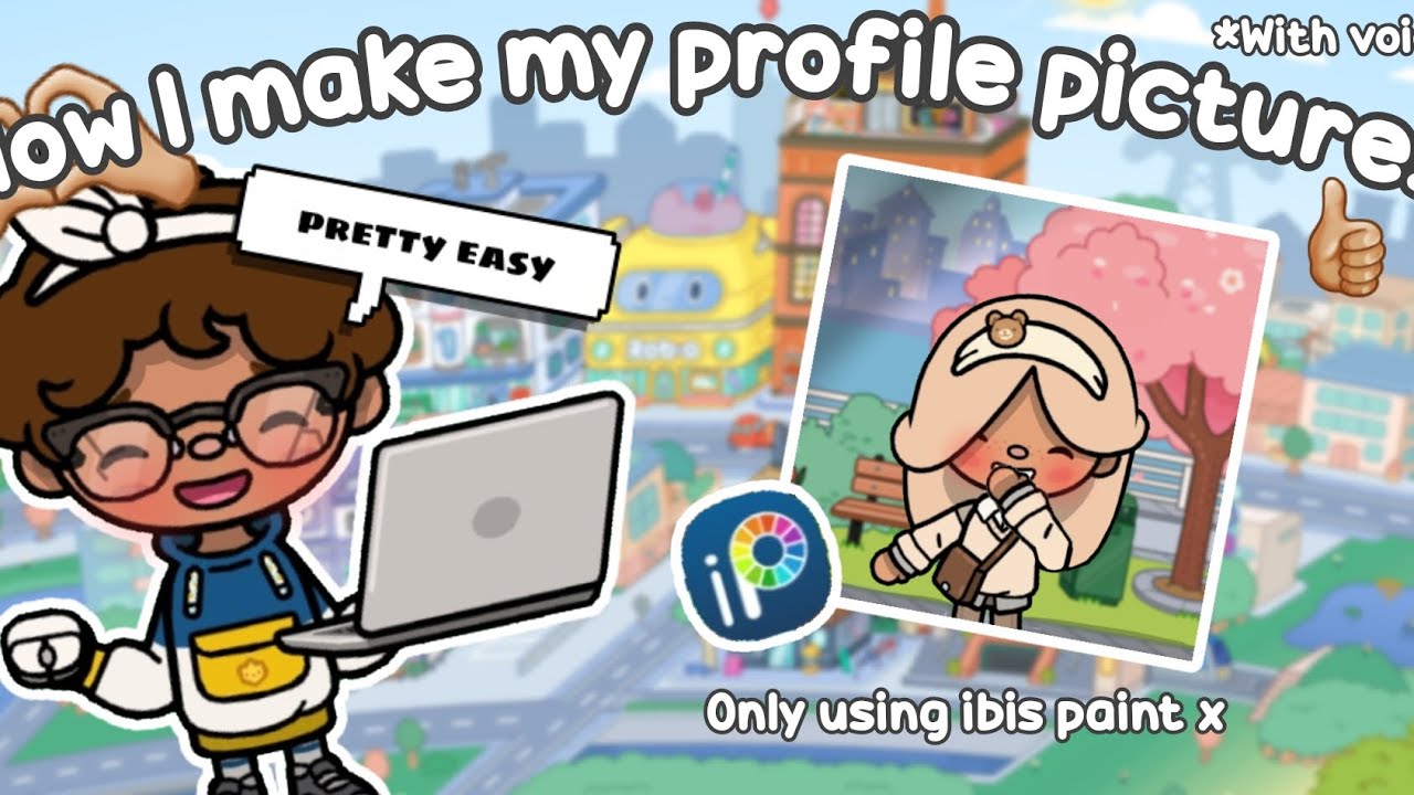 |how I make my profile pictures!| ️📸🫶🏼*with voice*|toca life world ...