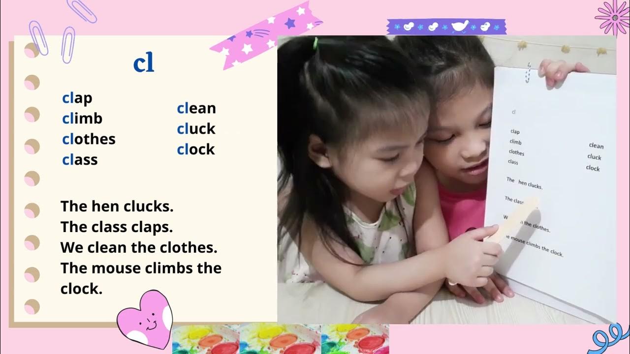 CL - BLEND SOUND | LEARN TO READ | INITIAL BLENDS - YouTube