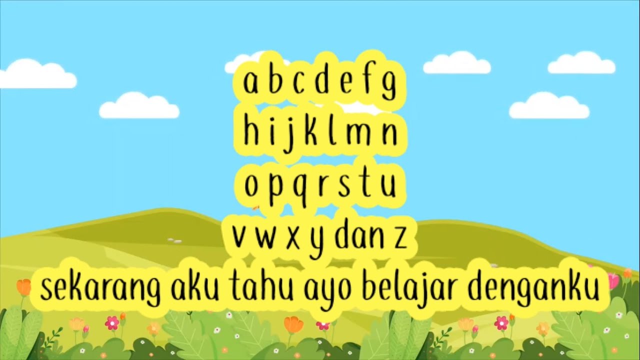 Bernyanyi Bersama lagu ABCD - YouTube