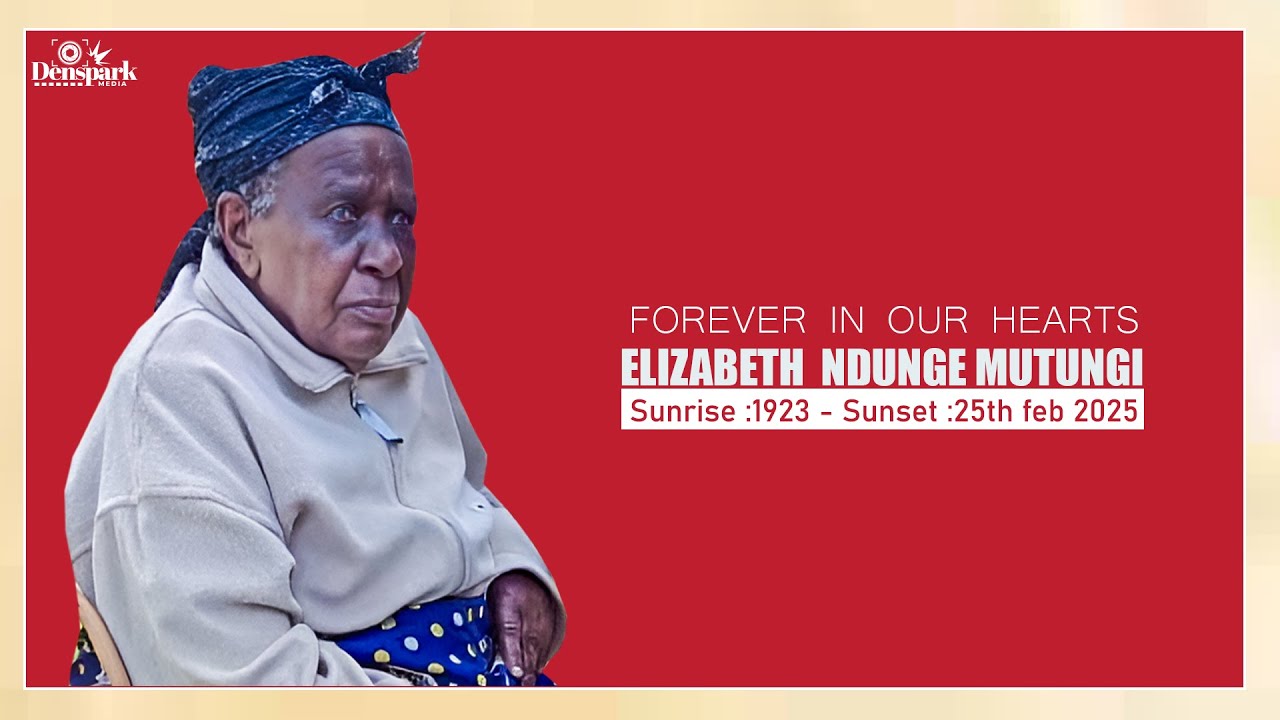 Forever in our hearts Elizabeth Ndunge Mutungi - YouTube