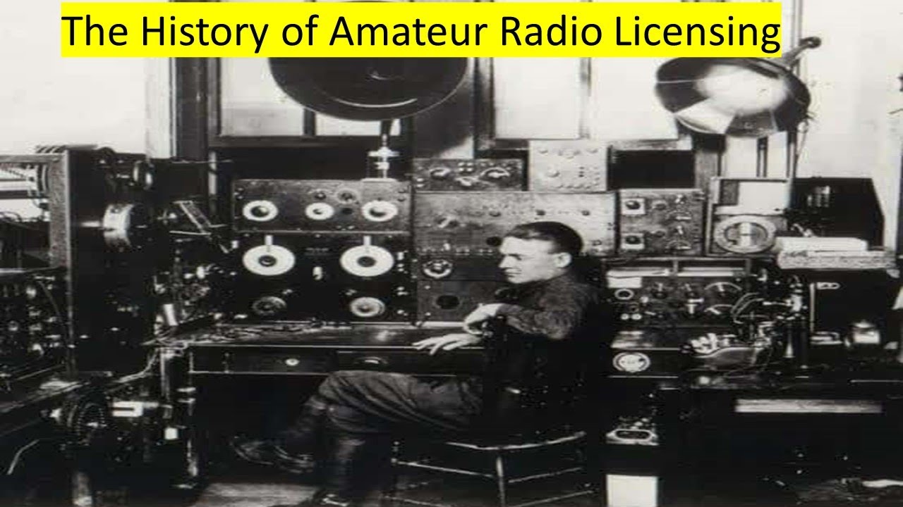 The History Of Amateur Radio Licensing - YouTube
