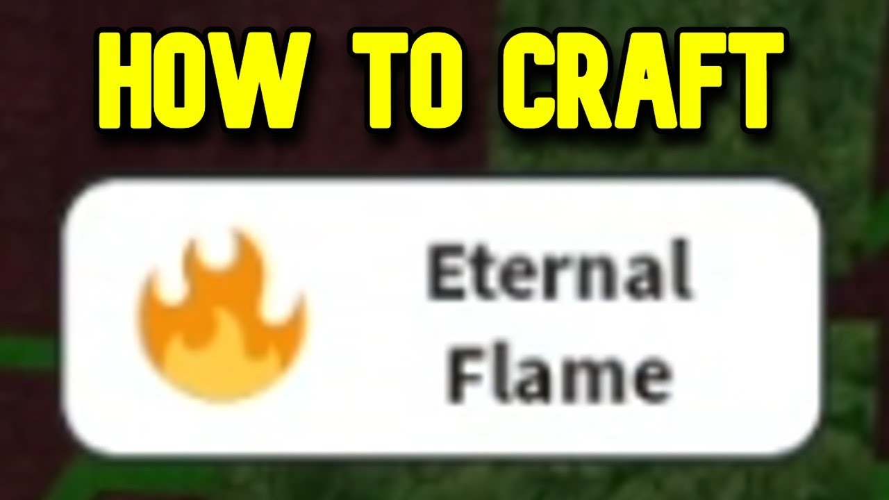 Drag to Combine - How to Make an Eternal Flame (Roblox) - YouTube
