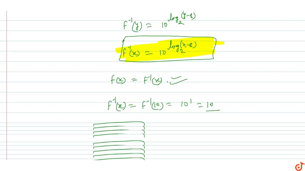 Find The Inverse Of F x 2 log 10 X 8 And Hence Solve The Equation find-the-inverse-of-f-x-2-log-10-x-8-and-hence-solve-the-equation