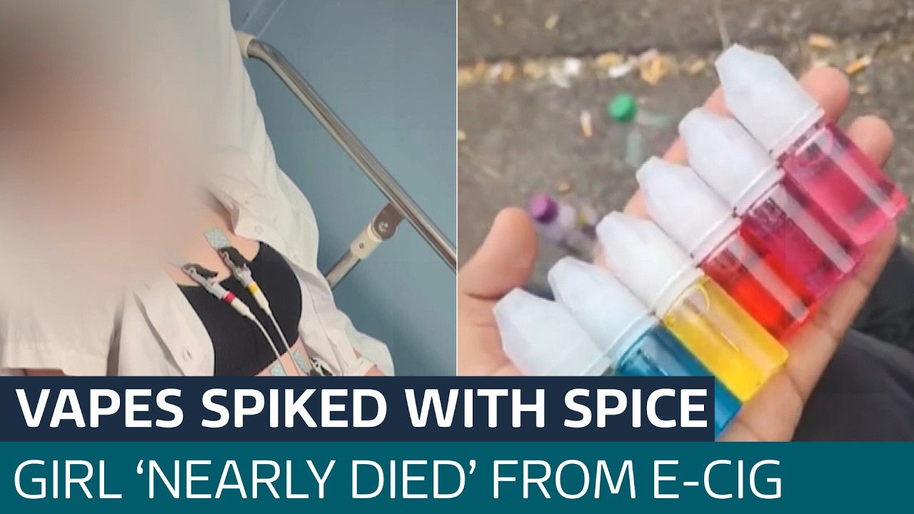 Girl ‘nearly died’ after inhaling vape spiked with zombie drug spice ...
