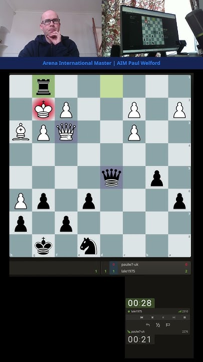 paulw7uk chess v 2310 defect king from guarding queen lichess - YouTube