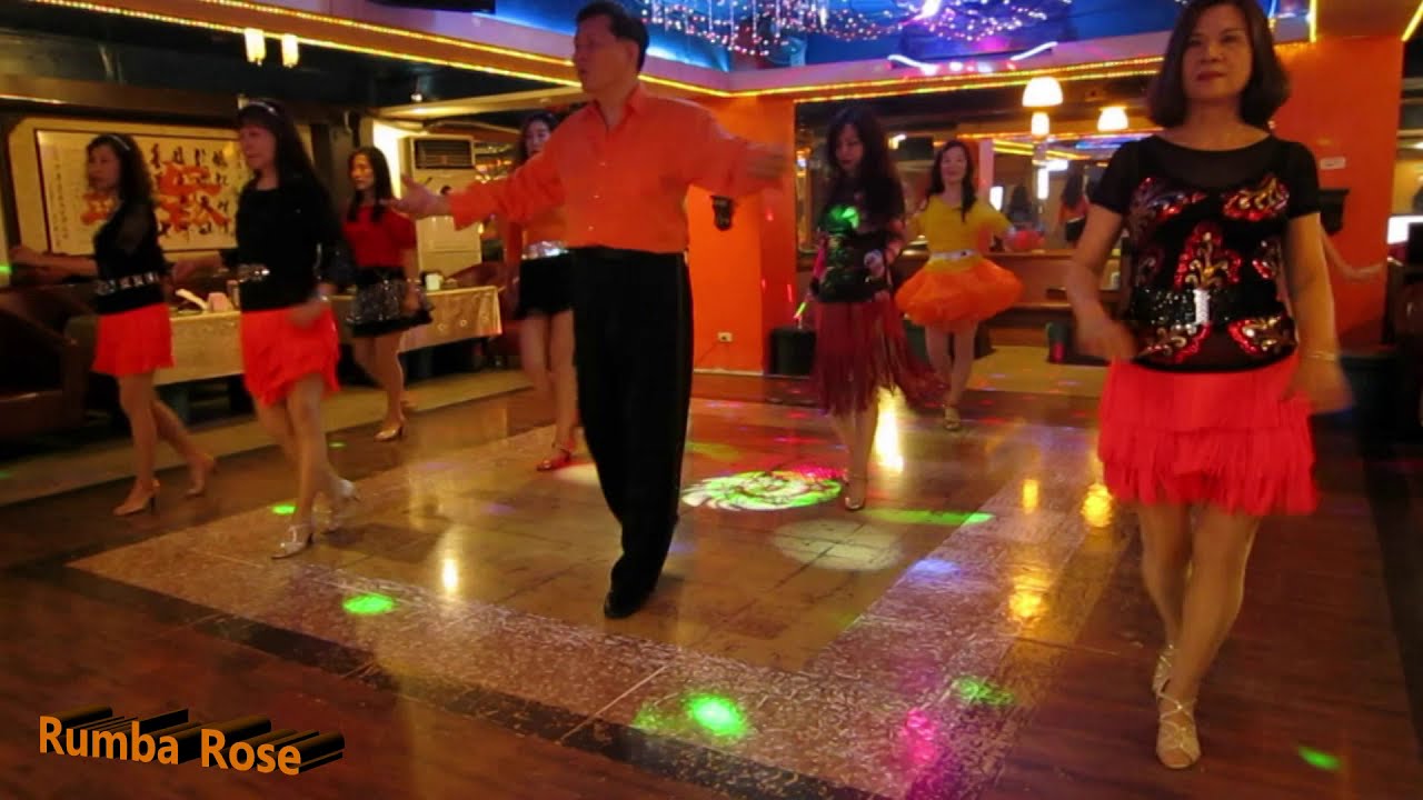 Rumba Rose Line Dance(By Jenifer Wolf) - YouTube