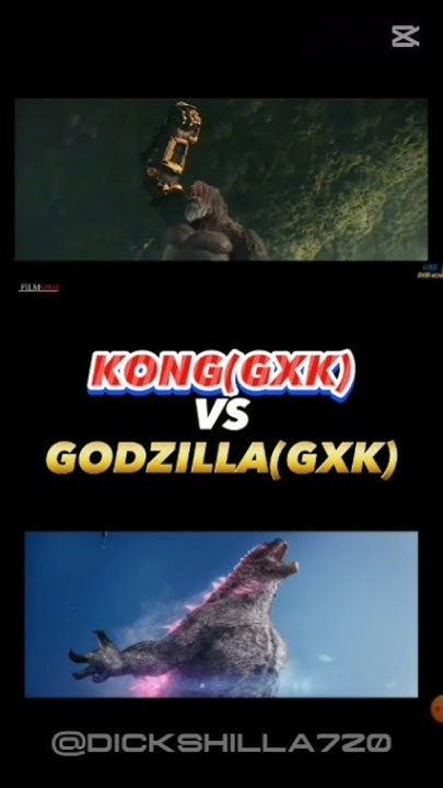 KONG(GXK) VS GODZILLA(GXK)🔥 - YouTube