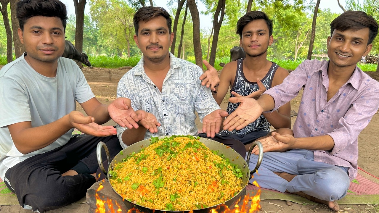 Mag Pulao | Anand Famous Mag Pulao Recipe | Street Food | Charotar ...