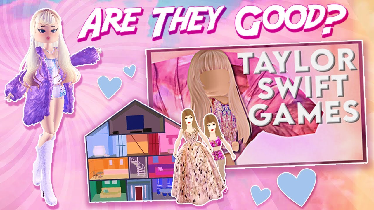 I played Taylor Swift Roblox Games... are they any good? - YouTube