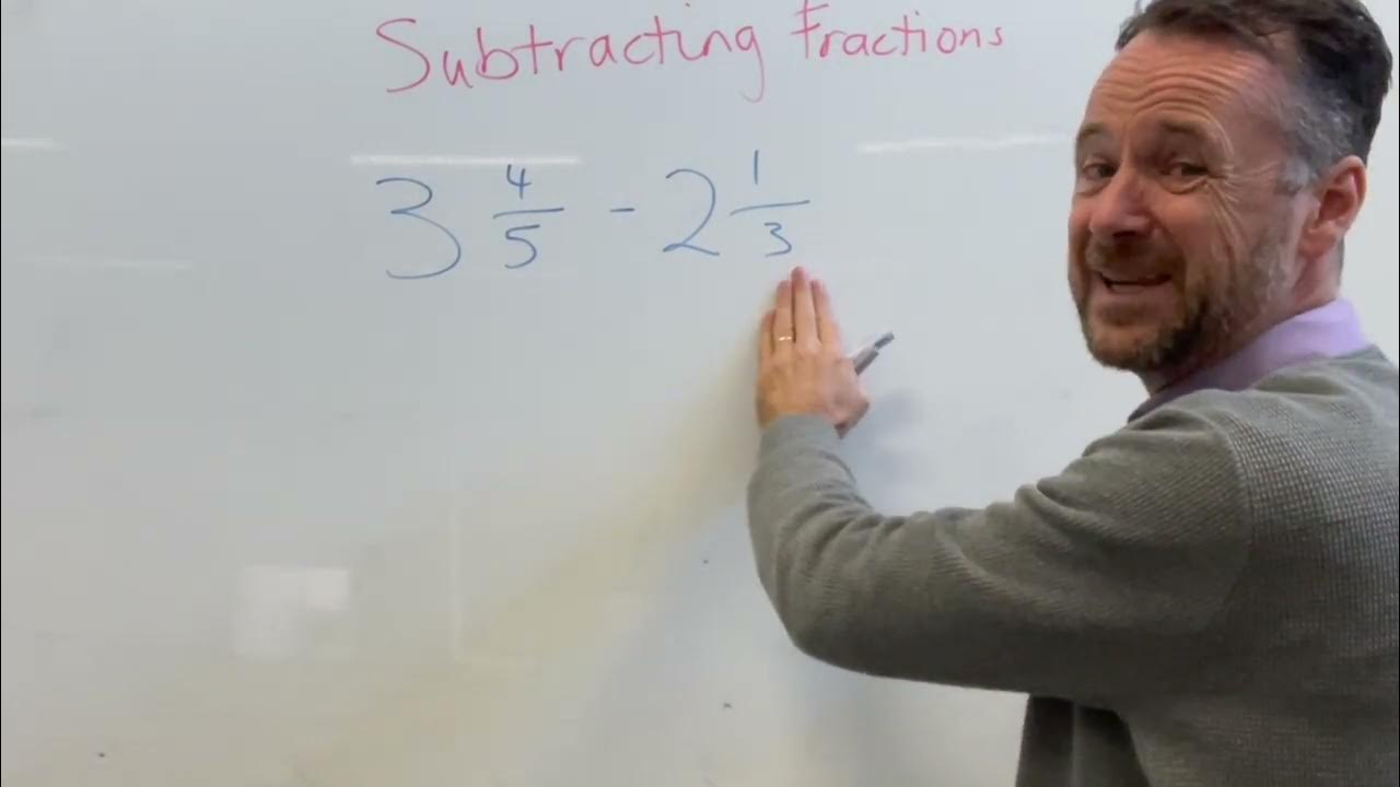 7 Fractions L4 Subtraction - YouTube