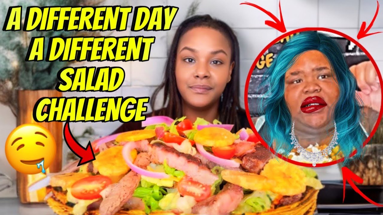 A Different Day A Different Salad Challenge By Getlitwitmoe