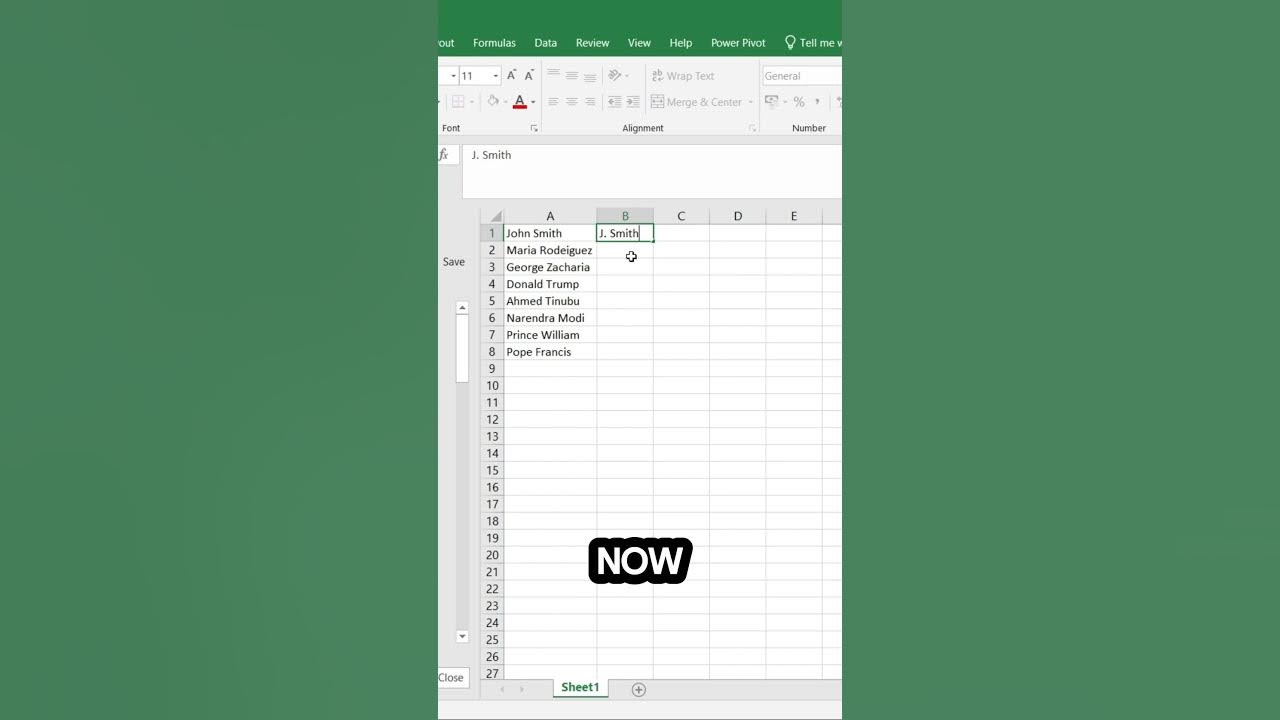Master Flash Fill in Excel: Instantly Fix Inconsistent Data Formatting - YouTube