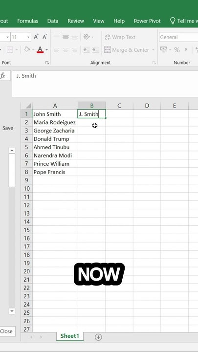 Master Flash Fill in Excel: Instantly Fix Inconsistent Data Formatting - YouTube