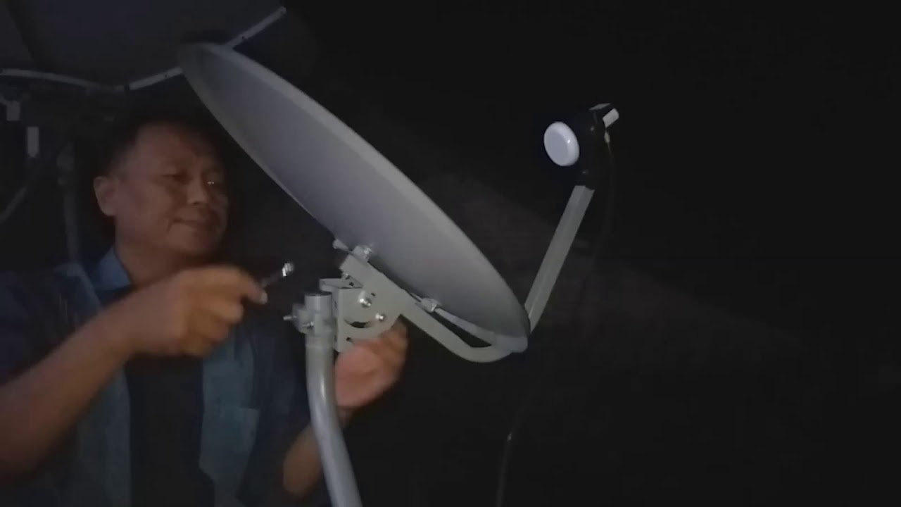 Tracking Satellite JCSAT- 4B / Big TV Parabola Mini - YouTube