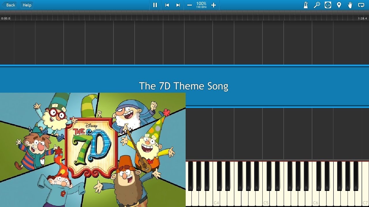 The 7D Theme Song - YouTube