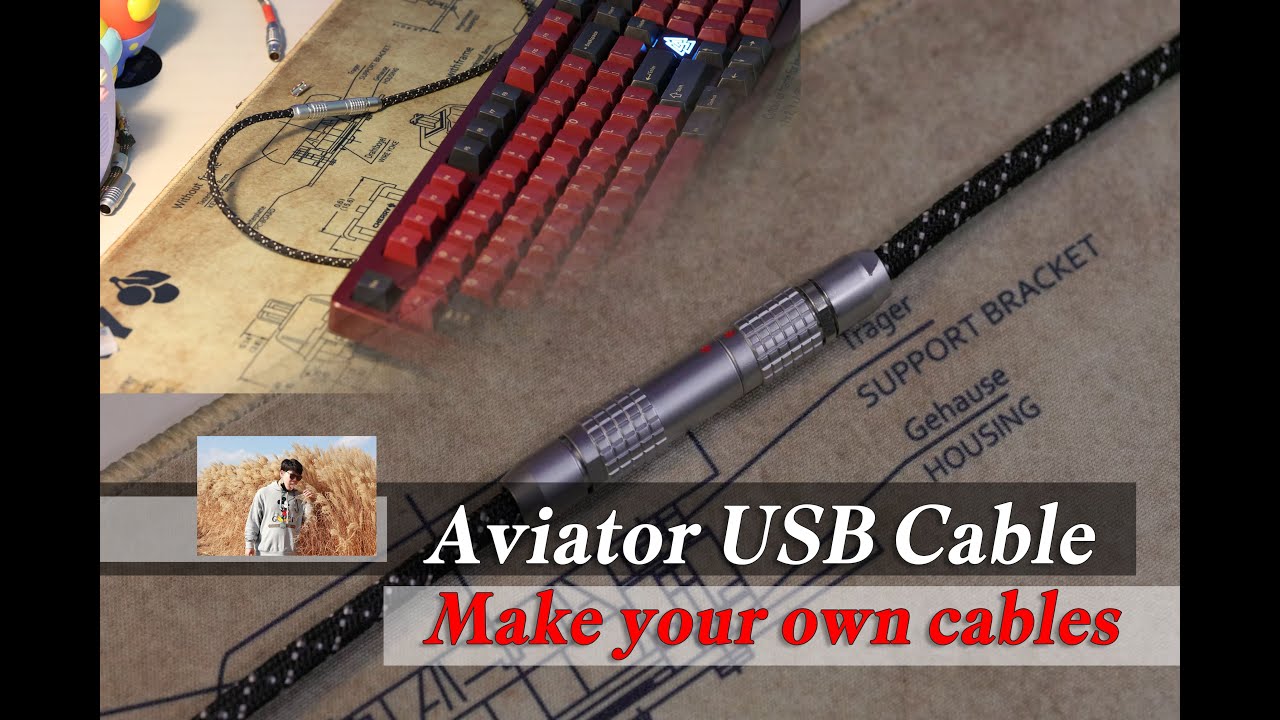 What is the best USB cable? Making Aviator USB Cable (키보드용 USB 케이블 제작하기 ...