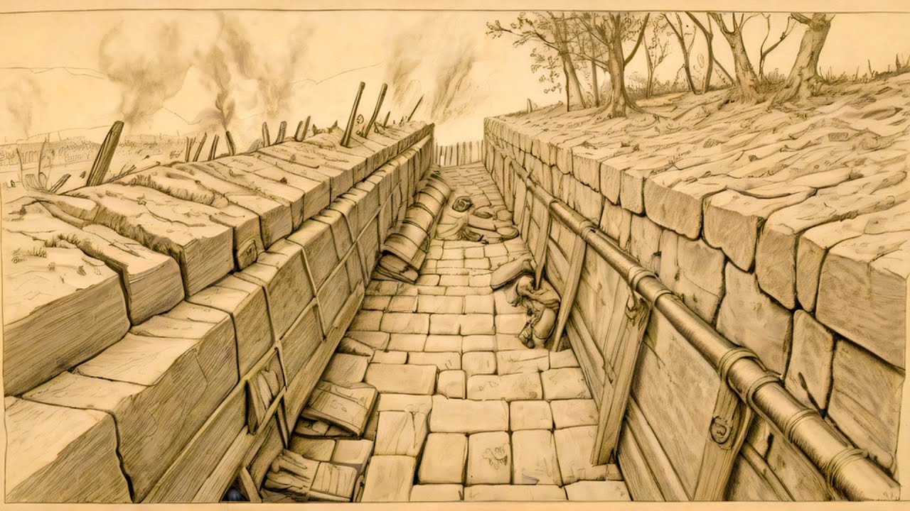 Blender with Stable Diffusion XL Tutorial - Sketch of WW1 trench ...