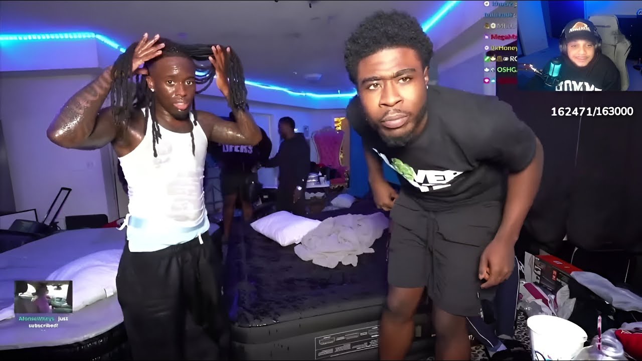 KEVIN HART caught KAI CENAT sleeping first!😲 (ENDS BAD) - YouTube