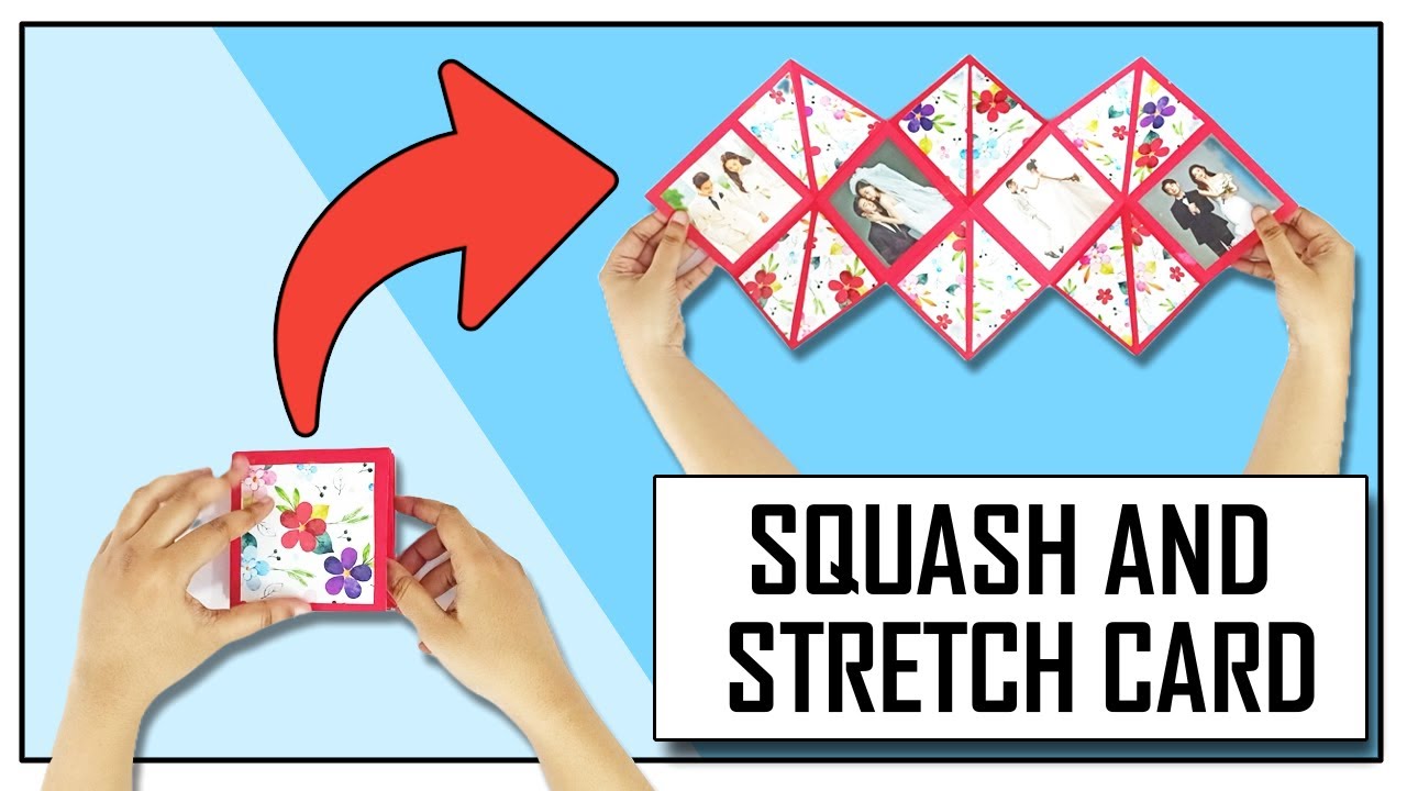 Squash and Stretch Card - Easy Tutorial - YouTube