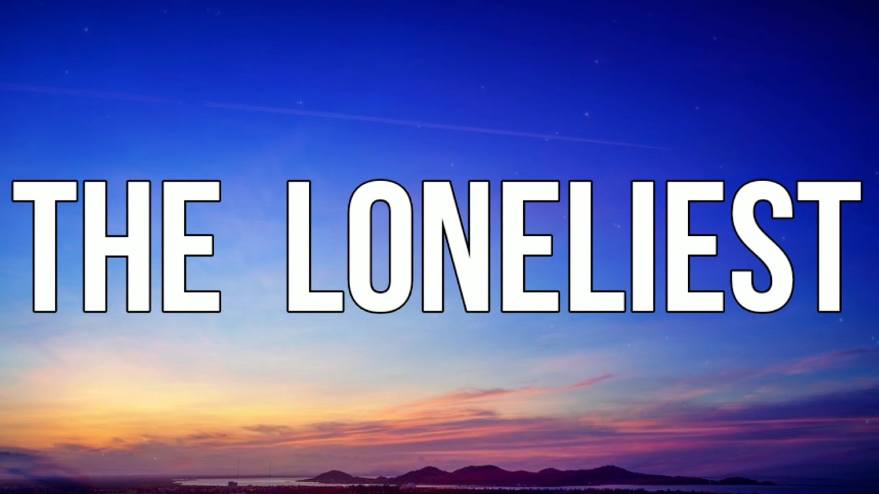 Måneskin - THE LONELIEST (Lyrics) - YouTube