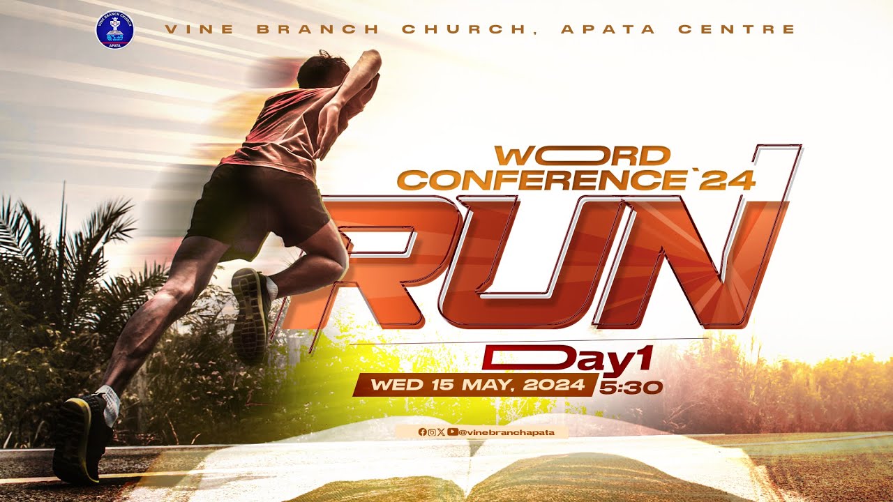 RUN | WORD CONFERENCE 2024 | DAY 1 LIVE 🔴 | 15th May, 2024 - YouTube