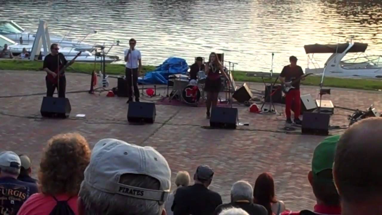 The M 80's at Wheeling Waterfront Wednesdays 8 7 14 - YouTube