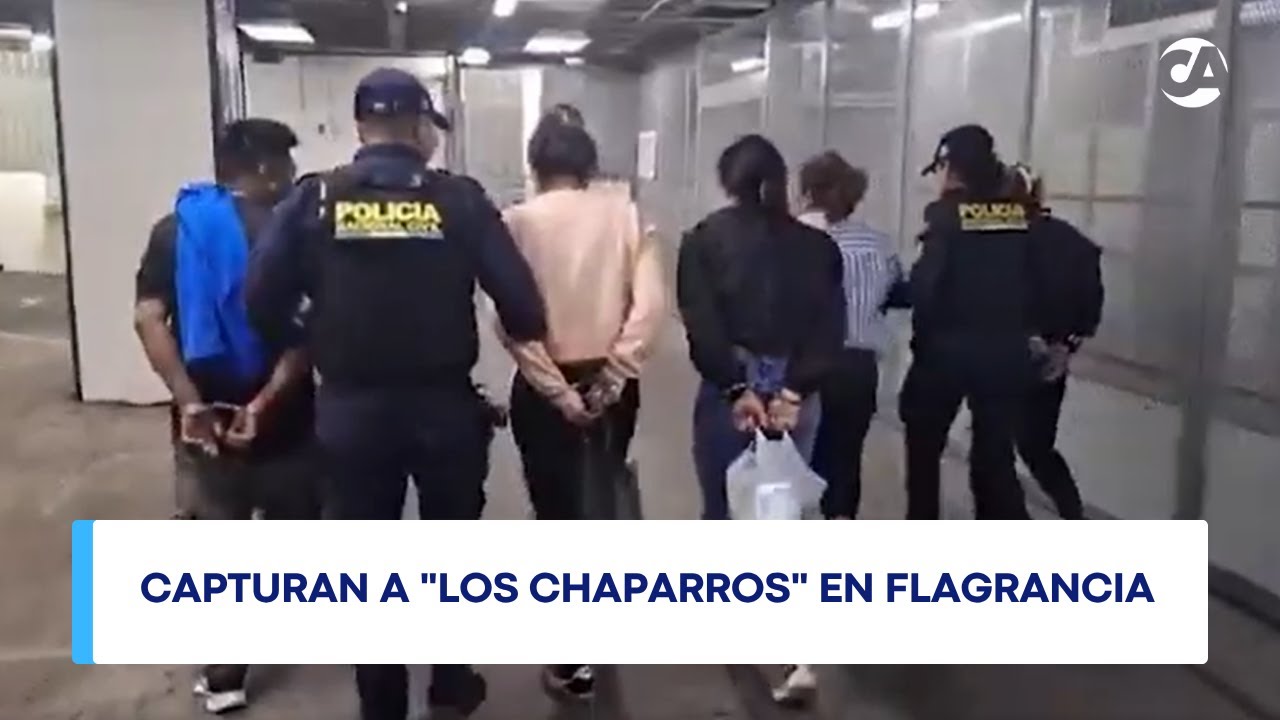 Capturan a "Los Chaparros" en flagrancia - YouTube