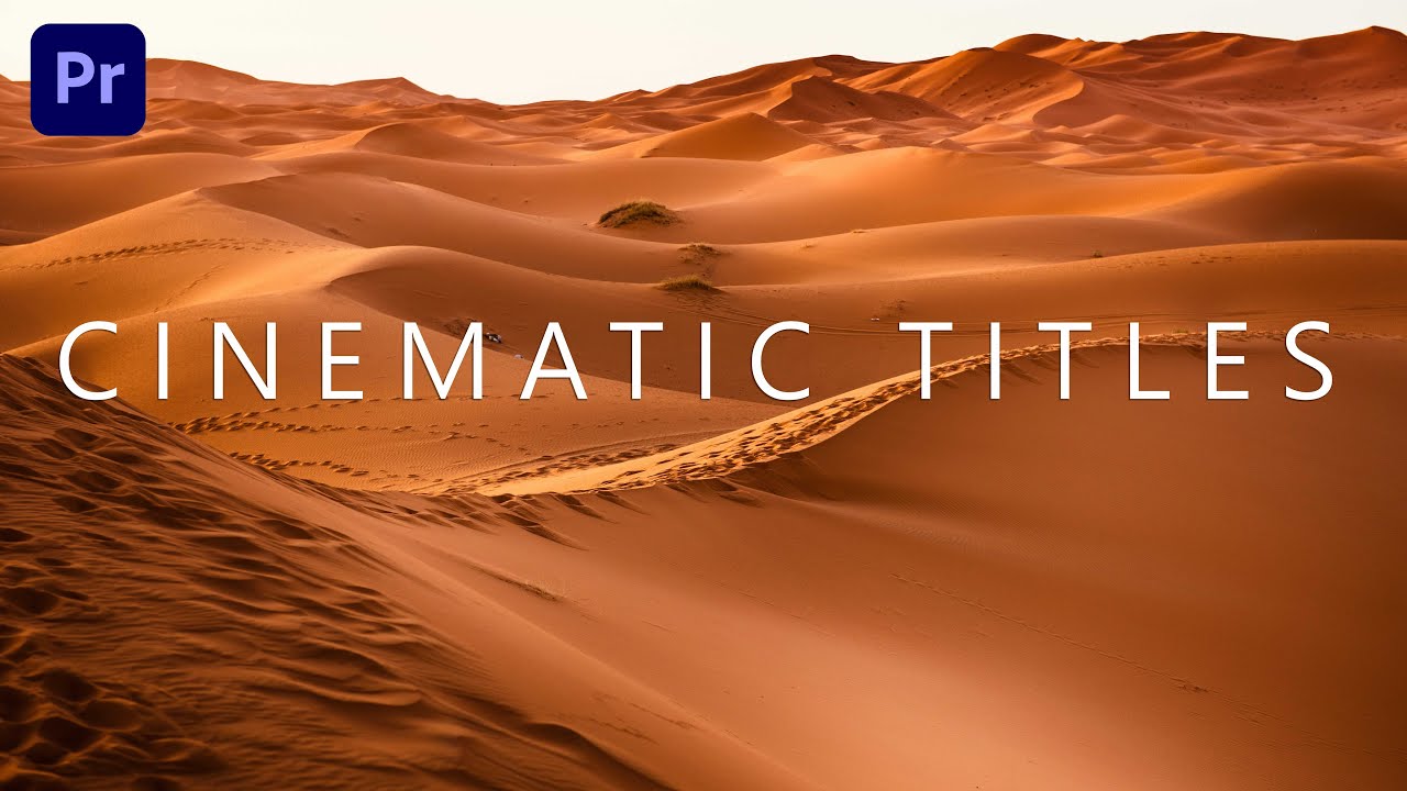 CINEMATIC Motion Graphics Titles for Premiere Pro (FREE TEMPLATES ...
