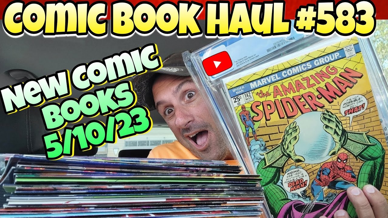 Comic Book Haul #583 An Amazing Stack Of Comics This Week! - YouTube