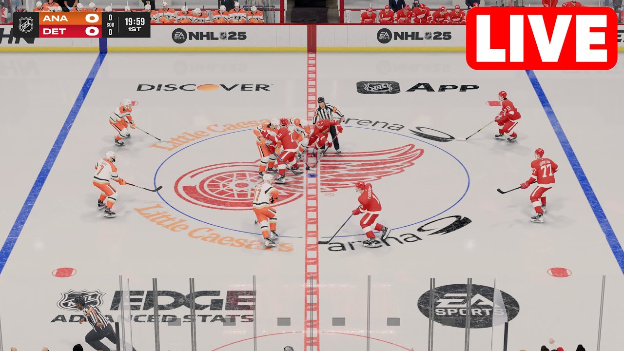 NHL LIVE🔴 Ducks vs. Red Wings - 23rd February 2025 | NHL Full Match ...