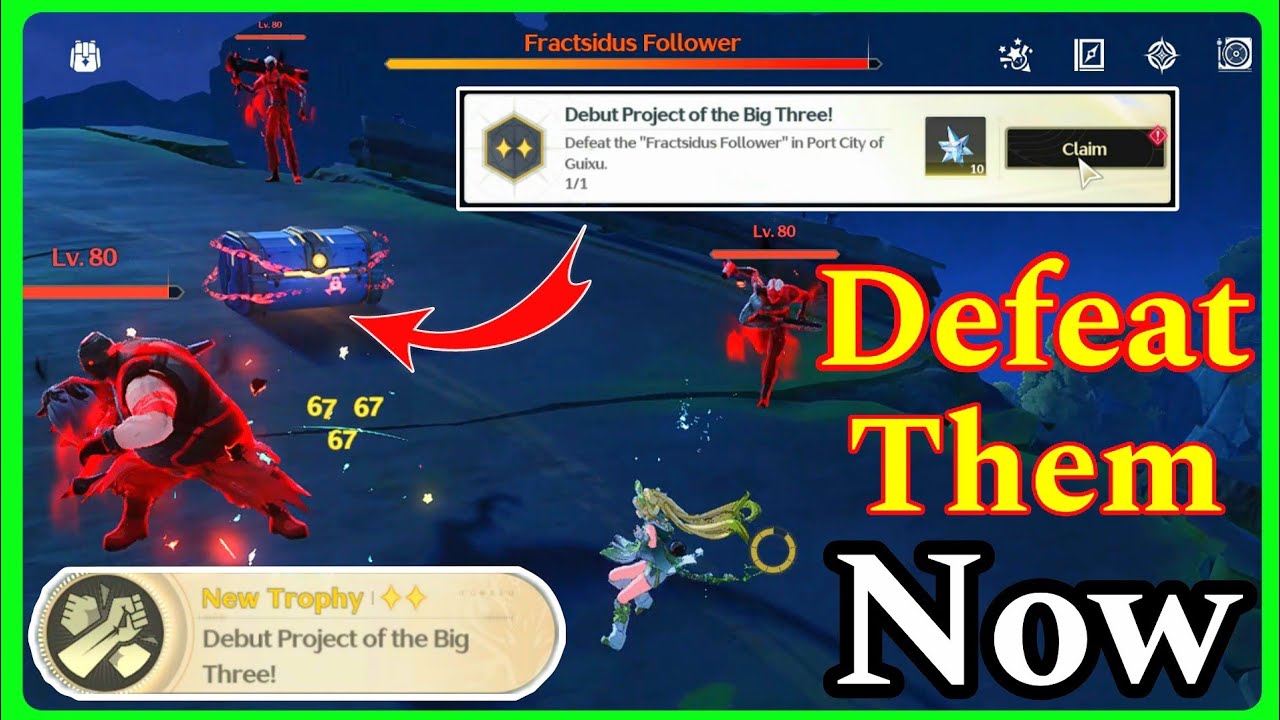 Defeat the FRACTSIDUS FOLLOWERS | Debut Project of the Big Three Hidden ...