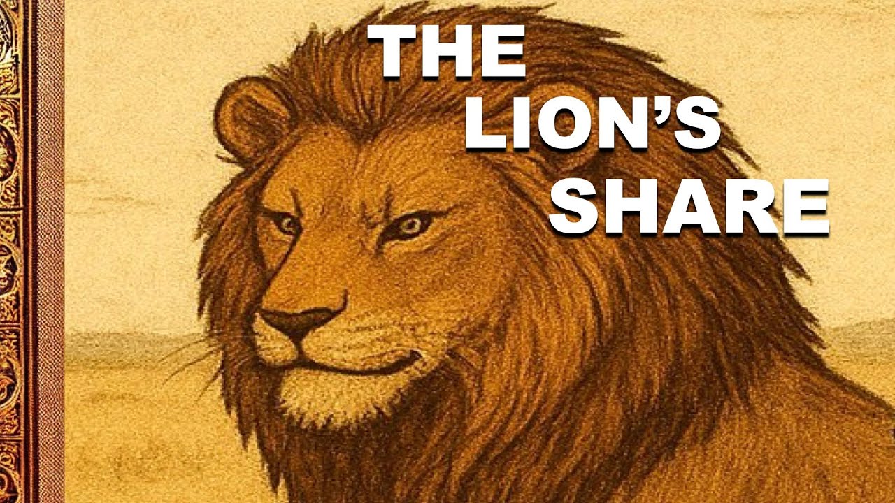 The Lion’s Share | Aesop Fable | Read Along Moral Story - YouTube