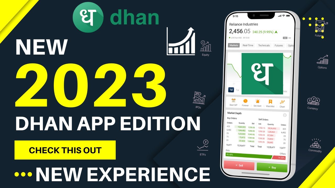Big Update 2023 Edition | Dhan App🚀 | Sneak Peek | stoxwalaa - YouTube
