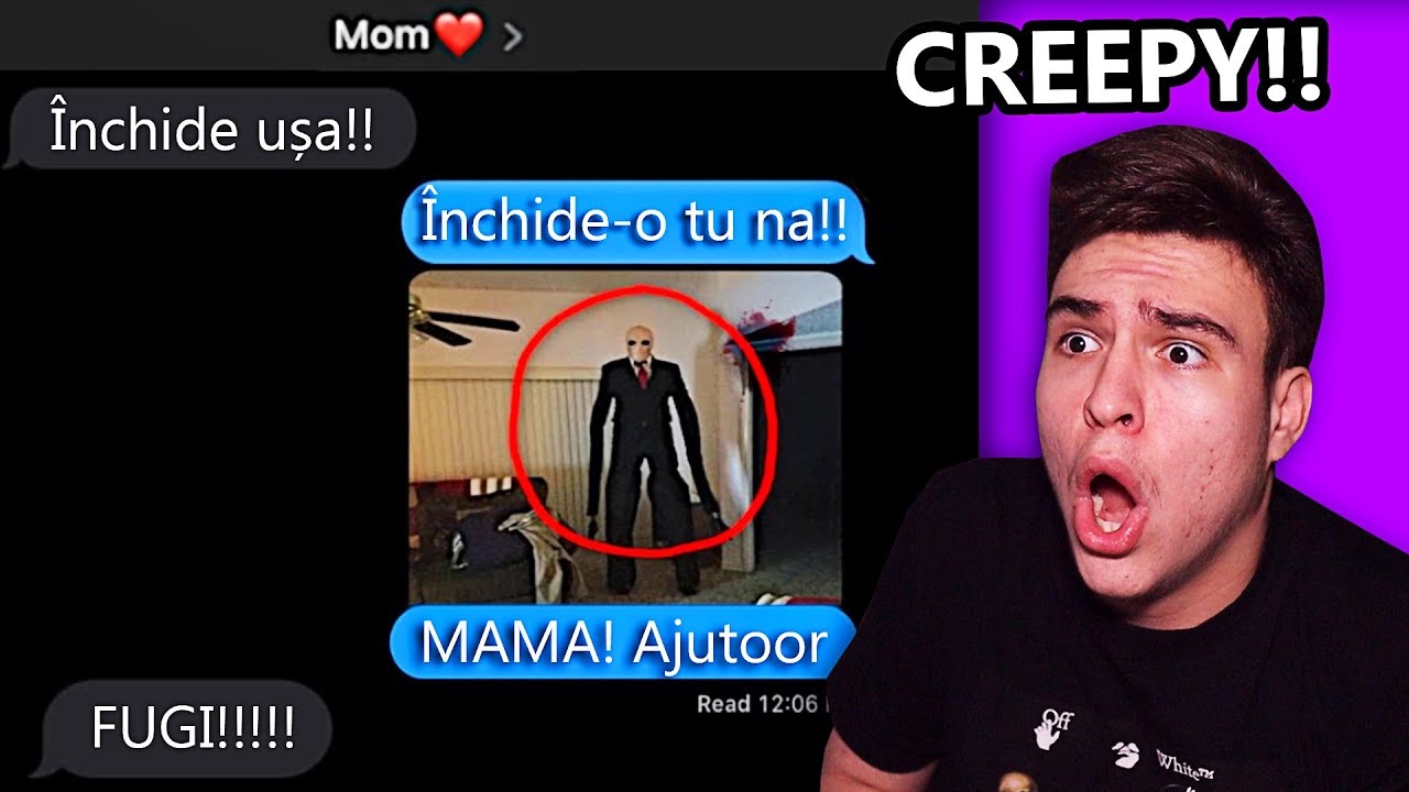 CEA MAI CREEPY CONVERSAȚIE CHAT DIN 2021!! - YouTube