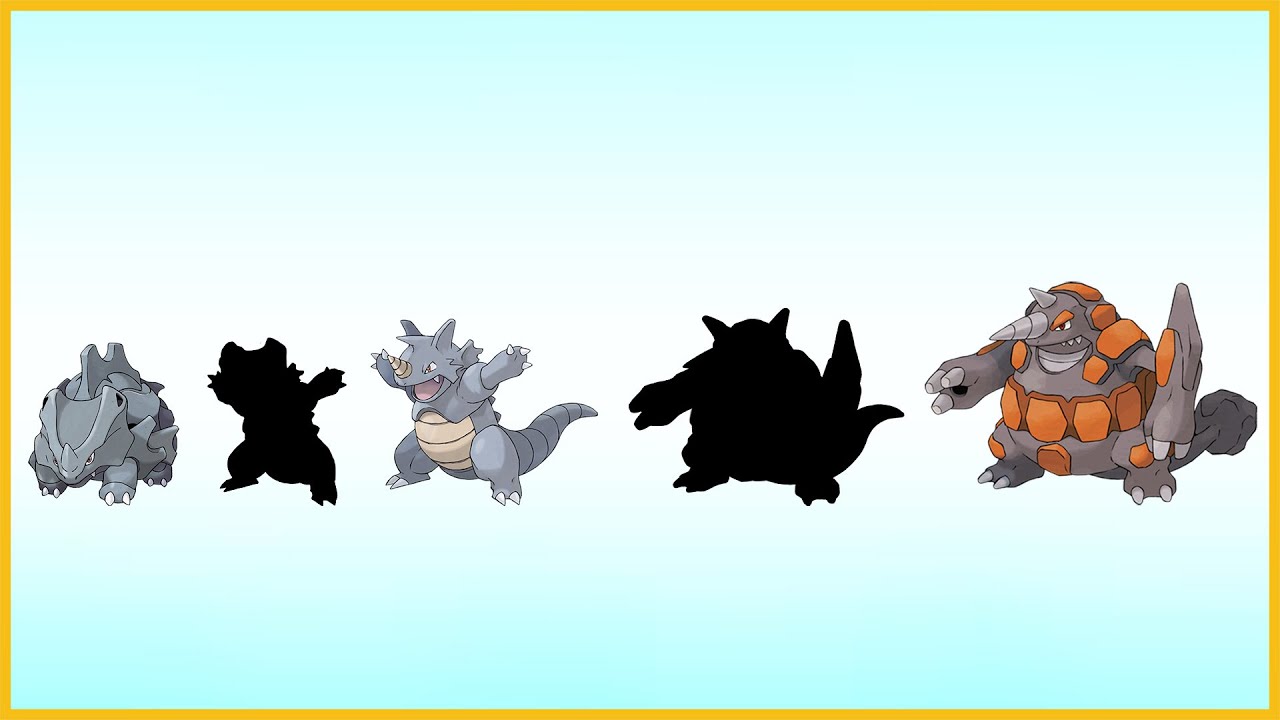 What if Pokemon had more Evolution Stages? Rhyhorn | Rhydon | Rhyperior ...