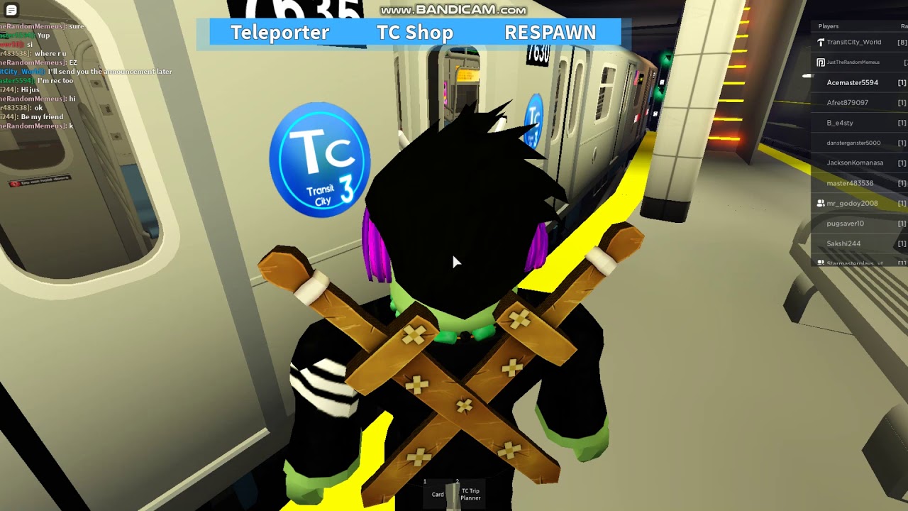 Roblox: Transit City 3 | Playing TC3 with TransitCity_World - YouTube