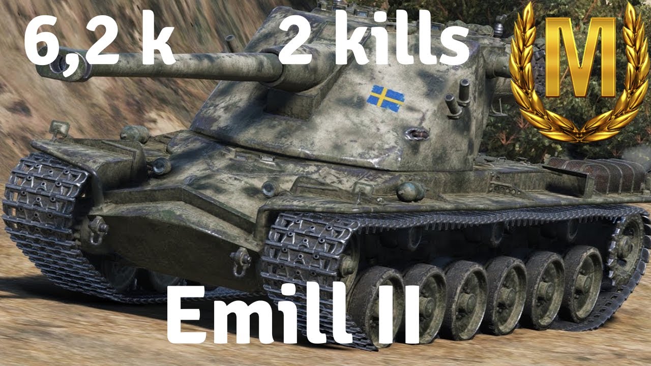 Emill II - Master - 6.2 Damage - 2 Kills - World of Tanks - YouTube