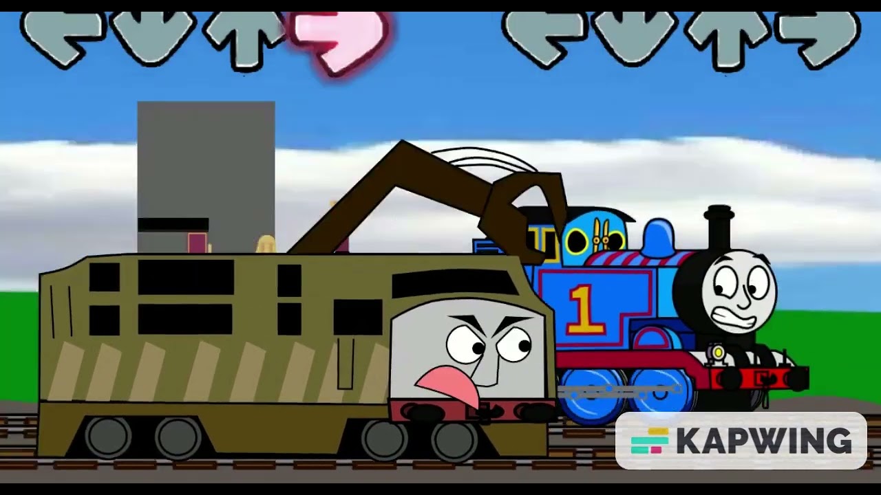 "YOU CAN'T RUN FROEVER BLUE PUFF BALL!" (Confronting yourself but ...