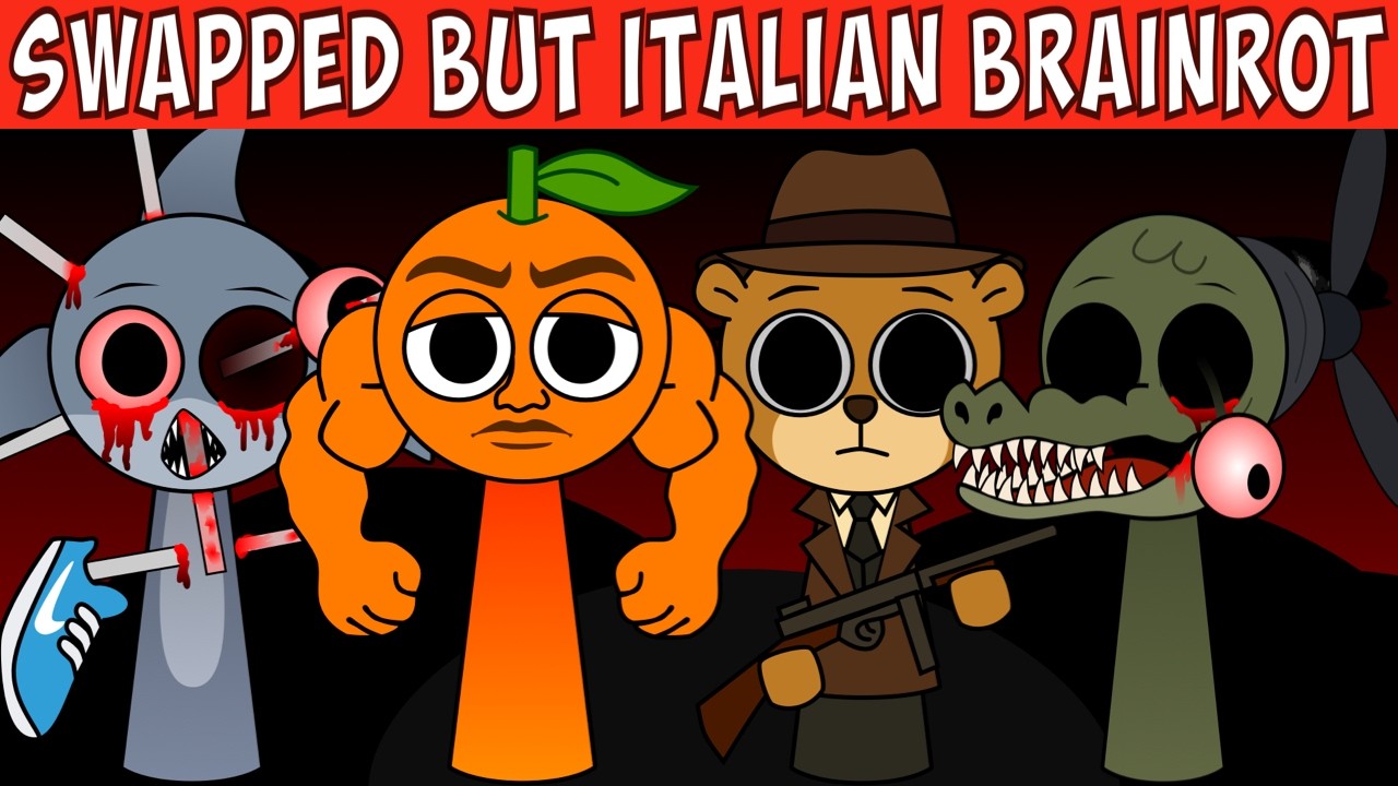 Incredibox Sprunki Swapped BUT Italian Brainrot - YouTube