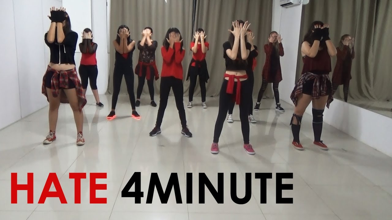 4Minute Hate dance cover | Aulas de POP e KPOP no Galpão de Artes ...