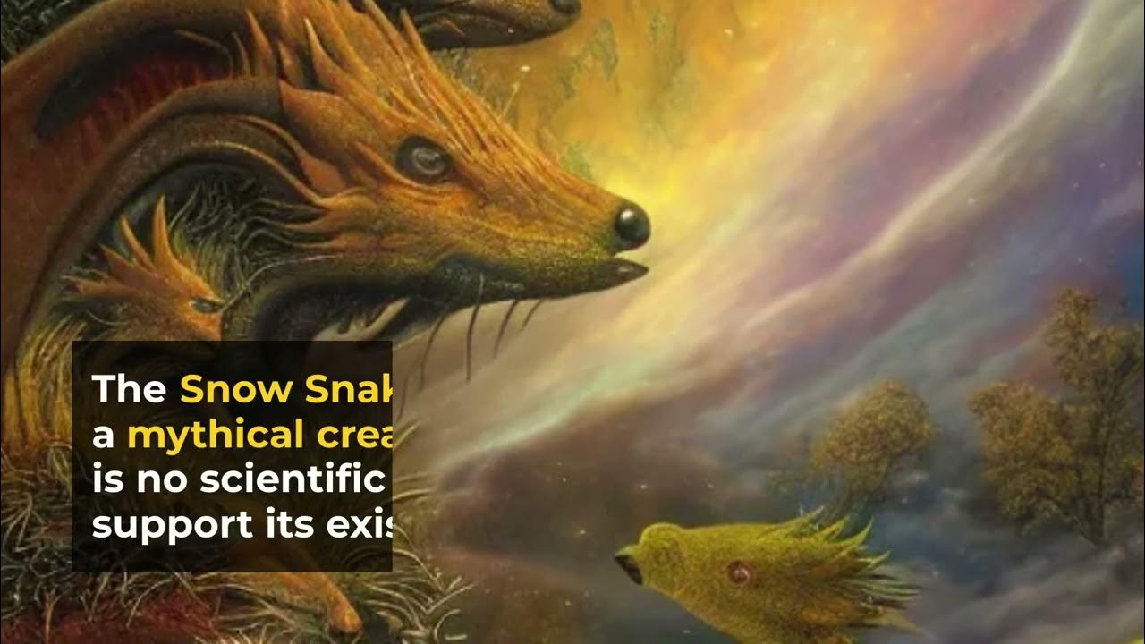 Unveiling the Legend of the Snow Snake - Cryptid of the Arctic Regions ...