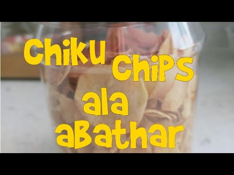 Homemade Chiku chips | Ofw life |Singapore - YouTube