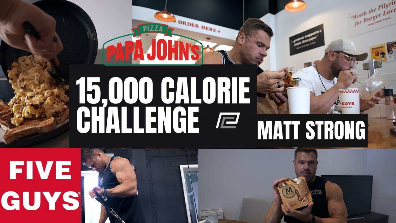 15,000 Calorie Gluten Free Challenge | Physique Collective | Matt ...