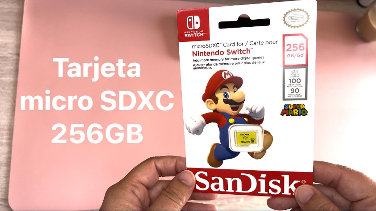 Unboxing MicroSD Nintendo Switch OLED 256GB - YouTube
