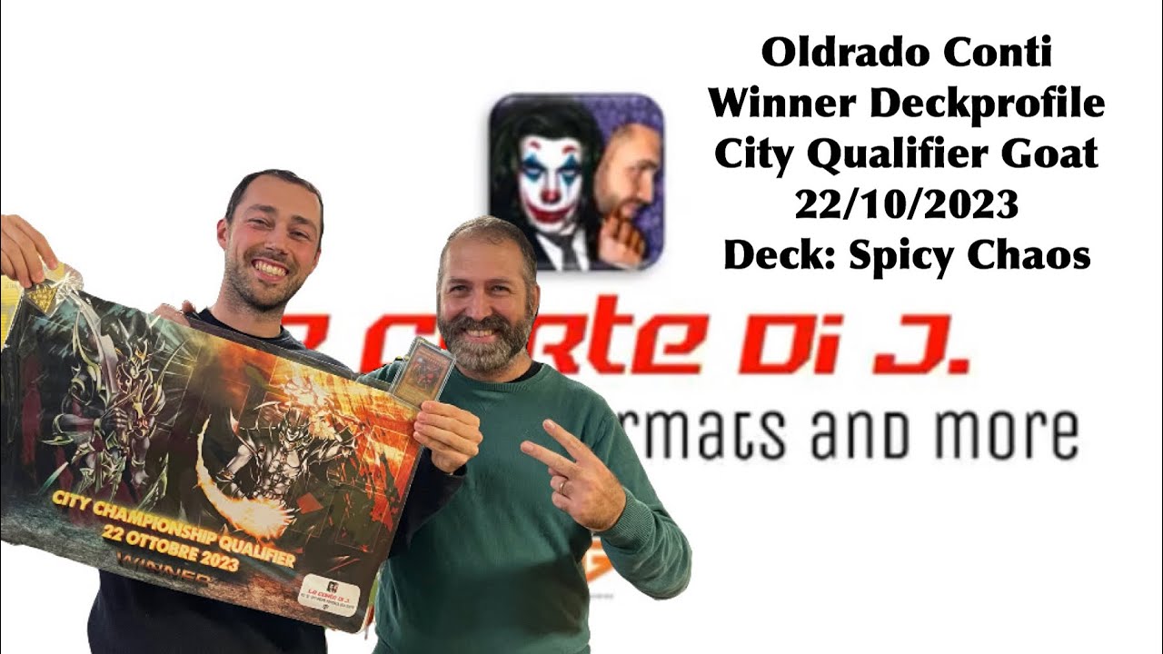 Goat Deck Profile: Oldrado Conti Spicy Chaos Le Carte di J. Milano CCQ ...